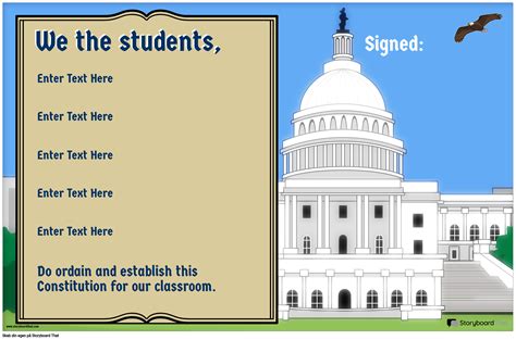 Klassekonstitution Storyboard Af Da Examples