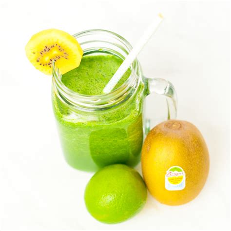 Kiwi Limoen Spinazie Power Smoothie Hongerwolf