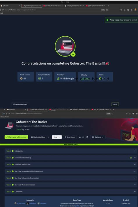 Cybersecurity Gobuster Ethicalhacking Websecurity Learningneverstops Buvaneswaran V