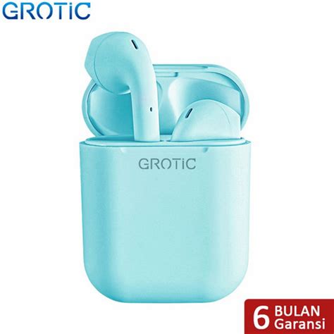Jual GROTIC Headset Bluetooth Inpods 12 TWS Macaron Earphone True