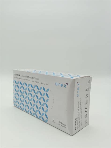Orex Nitrile Examination Gloves Large Lazada Ph