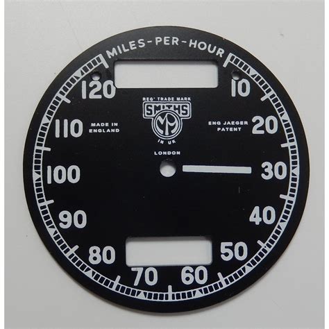 Smiths Instruments Smiths Chronometric Speedometer 10mph 120mph Made In England Speedometer