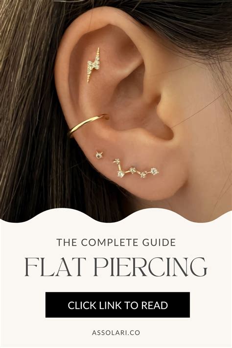 Shop Must Have Flat Back Earrings Earings Piercings Types Of Ear