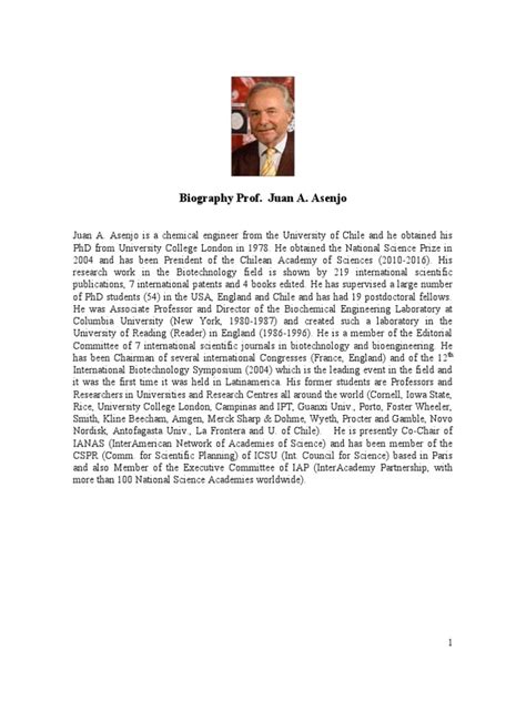 Biographical Sketch Pdf