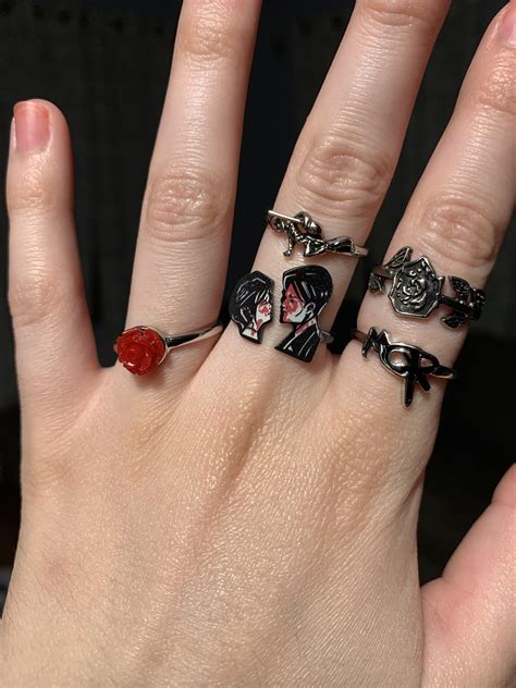 I Would Like To Thank Cute Hot Topic Boy For Selling Me These Rings