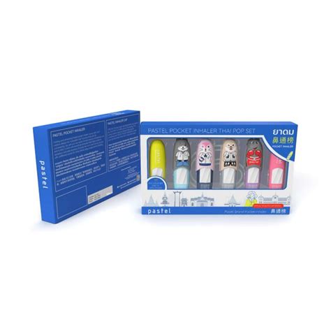 Pastel Creative Pocket Inhaler Thai Pop Set
