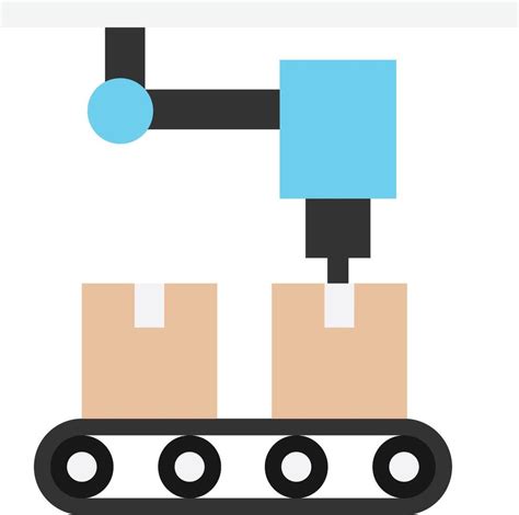 robot arm automation 47810325 vector art at vecteezy