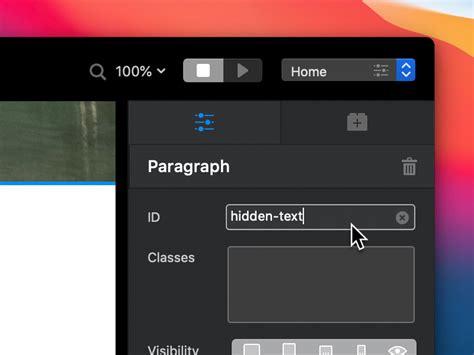 Toggle Visibility Blocs User Documents
