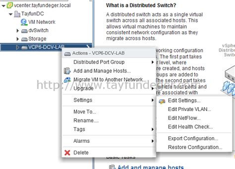 Vcp6 Dcv Objective 21 Configure Advanced Policiesfeatures And