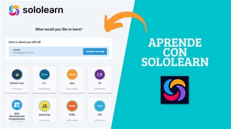 Aprende Programación con Sololearn Descubre el Lenguaje de Código