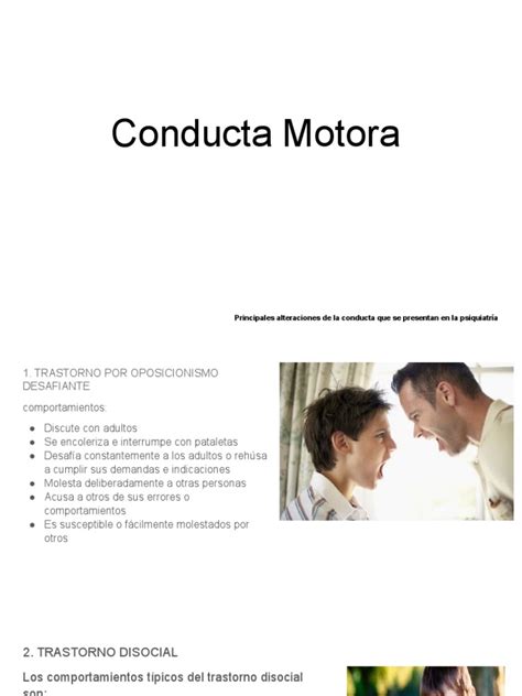 Conducta Motora Clase Pdf Distonia Esquizofrenia