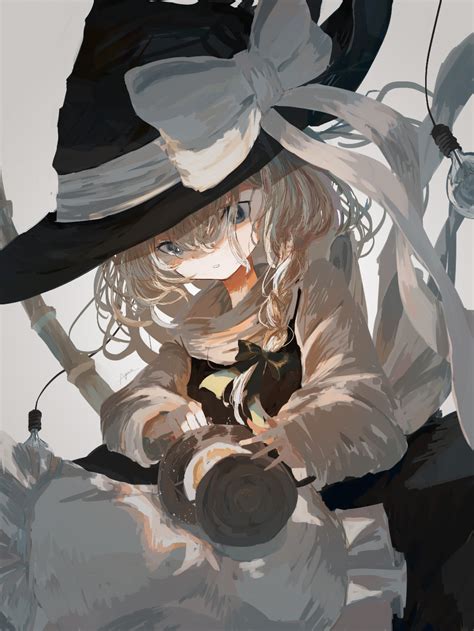 Agasa Akasa Anodan Kirisame Marisa Touhou Commentary Highres