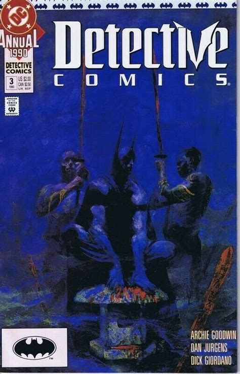 Detective Comics Annual 3 Original Vintage 1990 Dc Comics Batman Comic Books Copper Age Dc