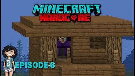 Minecraft Hardcore Episode 6 Defeating A Witch In Minecraft