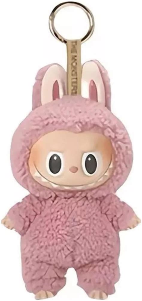 Labubu V1 Space Adventure Series Thrilling Macaron Plush Doll Keychain