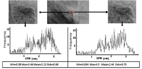 The Statistical Results Of Tpws For Modis Algorithm Left And Modified