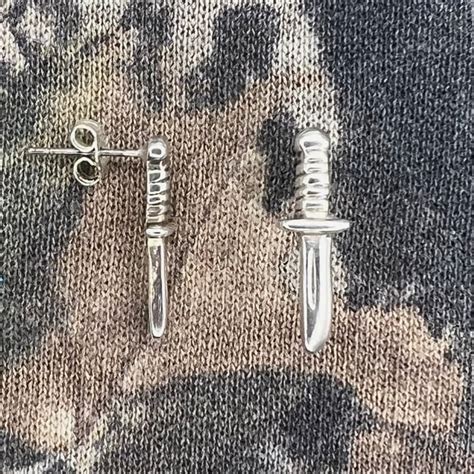 Combat Knife Earrings Westleypk