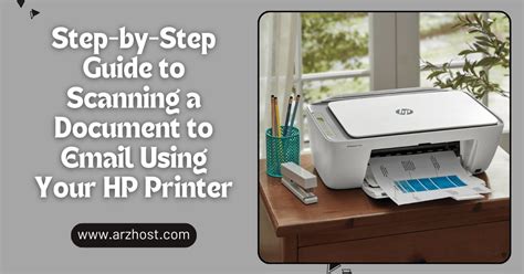 Scan To Email From HP Printer Easy Step By Step Tutorial