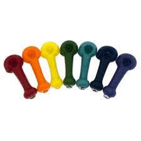 Assorted Frit Spoon Glass Hand Pipes 25 3 Special Buy