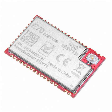 Cc1310 868mhz Rf Wireless Module E70 868t14s2 Iot 25mw Transceiver Smd Uart Rf Transmitter