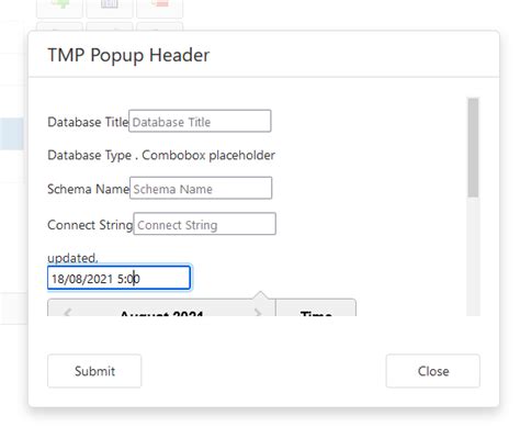Rendering The Calendar For Datepicker Within A Different Outside