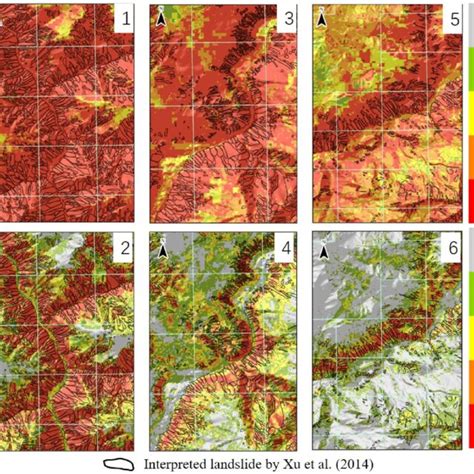Distribution Of Landslide And Non Landslide Samples Produced By Two