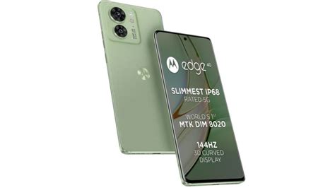 Motorola Edge 40 With Premium 3d Curved Display Launched In India Here