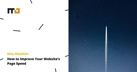 How To Improve Your Websites Page Load Speed Moe Abdallah