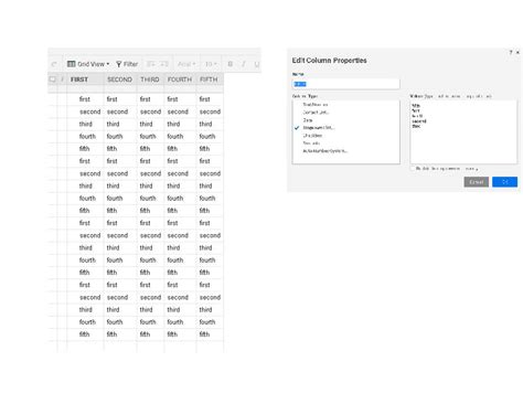 Use Same Column Type And Values On Multiple Columns — Smartsheet Community