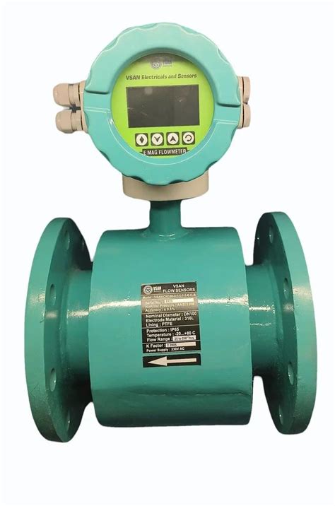 VSAN Electromagnetic Flow Meter DN 50 At 15688 Digital Water Flow