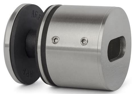 Точечные крепления для стеклянных ограждений с регулировкой в трех плоскостях