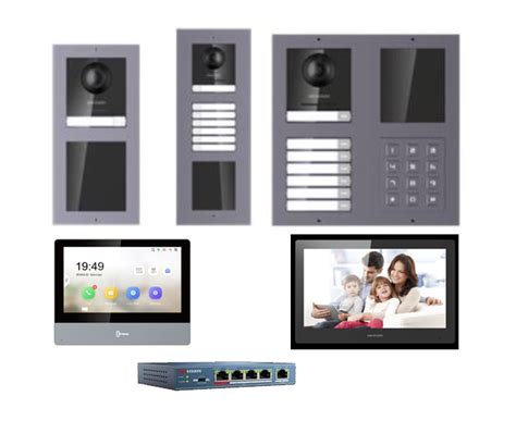 Hikvision Ip Modular Video Intercom Kit Builder