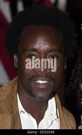 Don Cheadle Arrives For The Premiere Of Oceans Twelve At The Graumans
