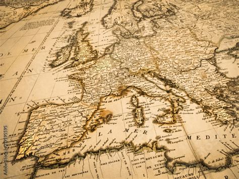 Fototapeta Mapa Europy