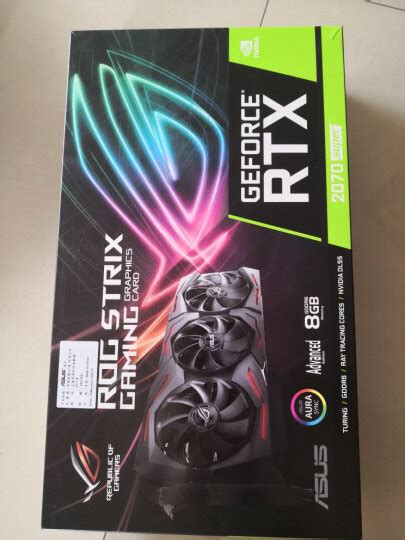 华硕rog Strix Rtx2070s A8g Gaming：“选了很久最终还是在618下单买了这块显卡，无论是做工，还是品质，华硕品牌