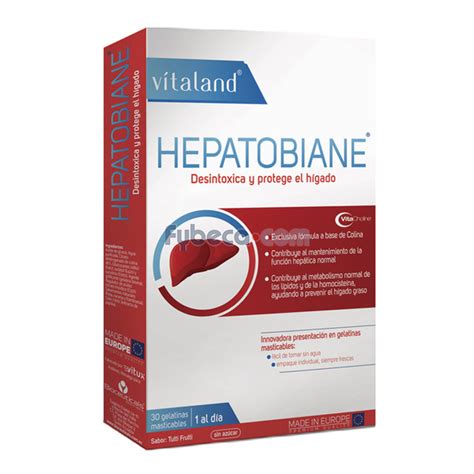 Hepatobiane Gomitas Vitaland Caja Fybeca