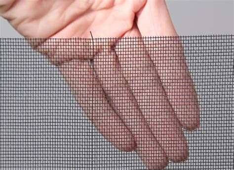 Alarm Screen Mesh 18x14 Black Coated Fiberglass Insect Screen