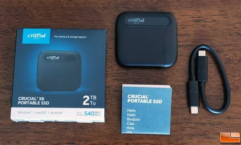 Crucial X Portable SSD Review TB Model Tested Legit Reviews