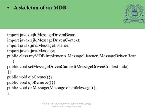 Module5 Enterprise Java Beans Ppt