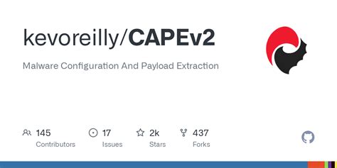 github kevoreilly capev2 malware configuration and payload extraction