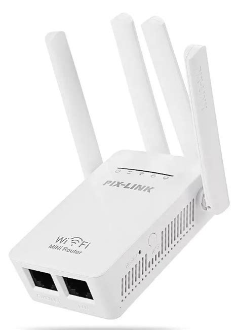 Repetidor Extensor Router Pix Link Wifi 300mbps Rompemuros Luegopago