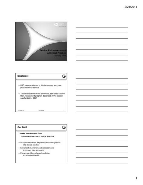 Pdf Suicide Risk Assessment In Clinical Practice Ec Ssrs · Suicide