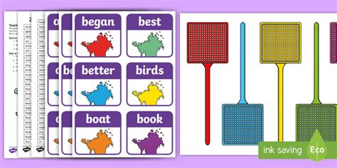 Year 1 Word Splat Game Teacher Made