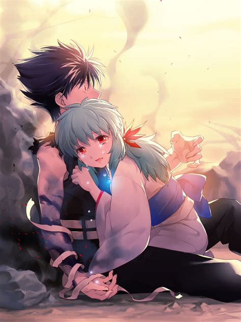 Image View Boy Girl Bandage Black Hair Bow Brother And Sister