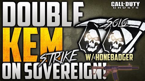 Cod Ghost Double Kem Strike Fail Commentary Youtube