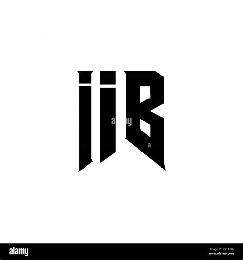 Iib Letter Logo Design For Technology Company Iib Logo Design Black