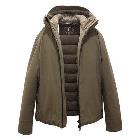 4946ao Giubbotto Uomo Save The Duck Stretch Man Padded Jacket