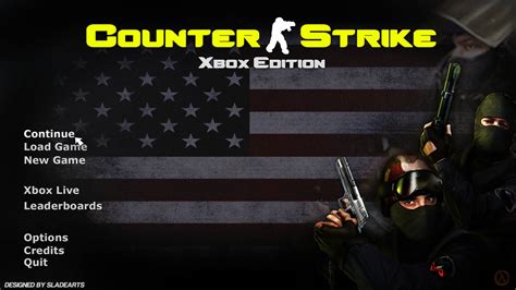 Counter Strike Xbox 360 Main Menu By Sladearts On Deviantart