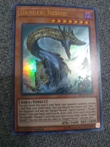 Danger Nessie Ultra Rare Yugioh