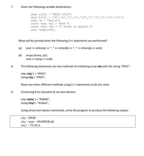 Solved Evaluate The Value Of The Following Expressions Chegg